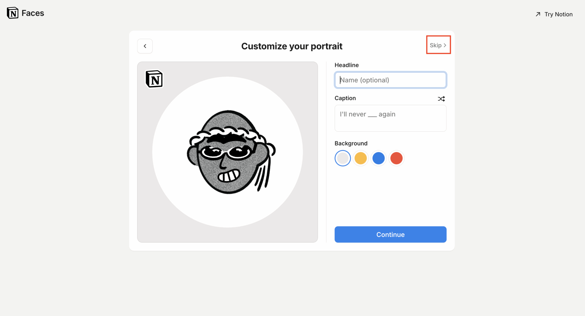 還在煩惱頭貼怎麼放？不想露臉就用 Notion Faces，輕鬆打造簡約風格！
